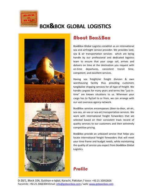 Logistics Service Proposal Template PowerPoint Presentation Slides | PPT