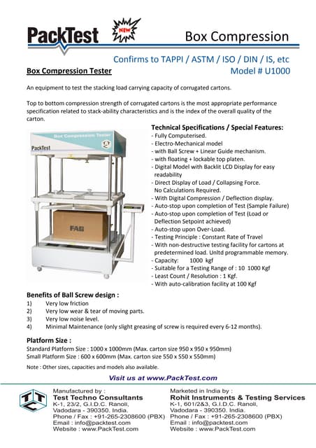 Piercing force tester ampule snap tester | PDF