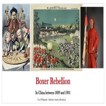 Boxer Rebellion | PDF