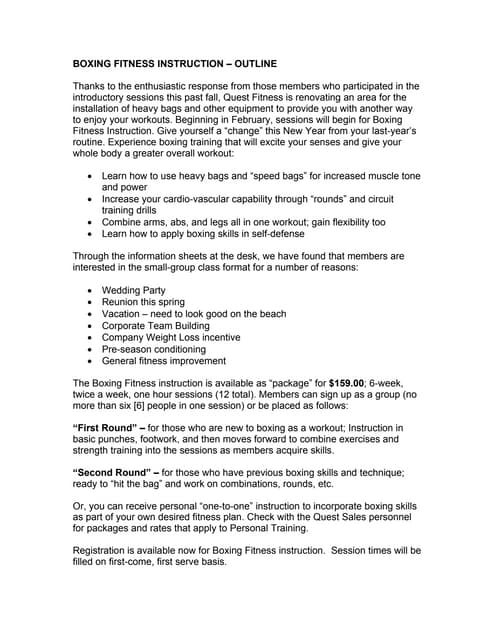 Strength training for boxing (1) | PDF