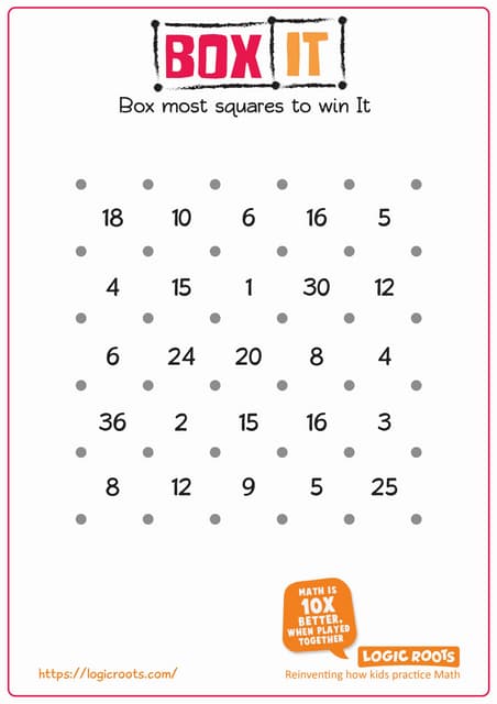 Math Builder Rulebook | PDF