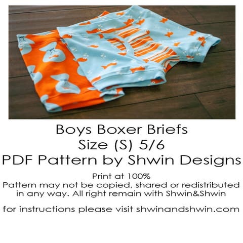 Boy boxer brief pattern | PDF | Boxing | Sports