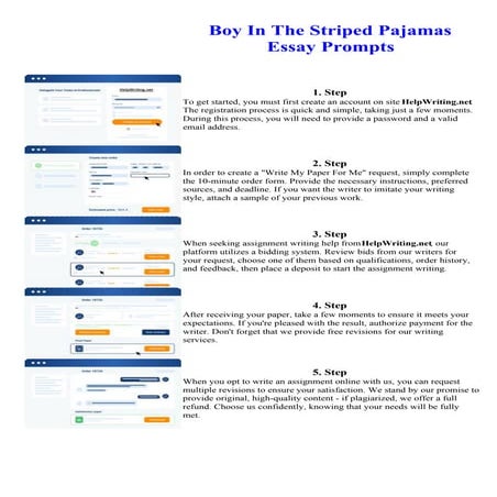 Boy In The Striped Pajamas Essay Prompts | PDF