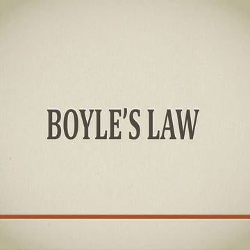 BOYLE’S LAW.pptx