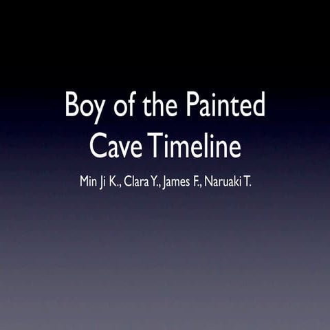 cyoon16/boy of the painted cave/keynote | KEY