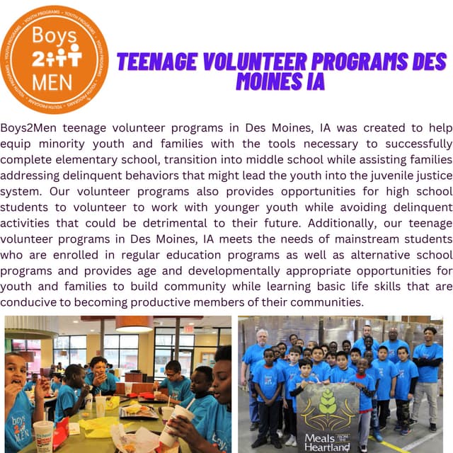 Boys 2 Men Youth Programs | PDF
