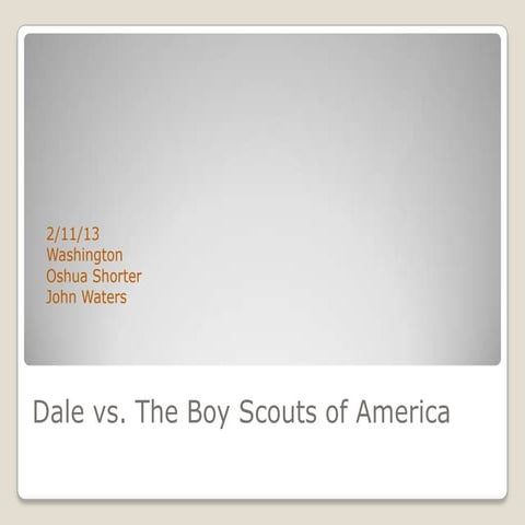 Boy scouts of america | PPT