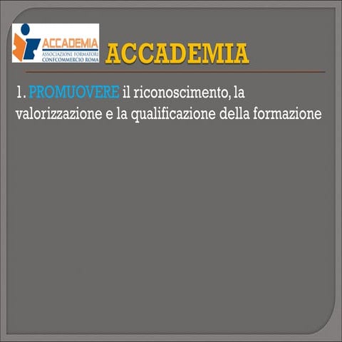 ACCADEMIA | PPT