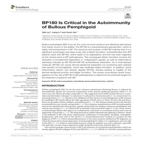 BP180 is critical in autoimmunity of BP.pdf