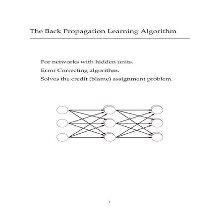 The Back Propagation Learning Algorithm Pdf 3378