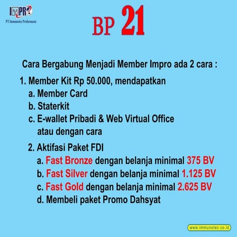 Marketing Plan Impro (BP 21) | PPT