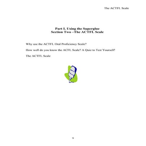 ACTFL Certificate | PDF