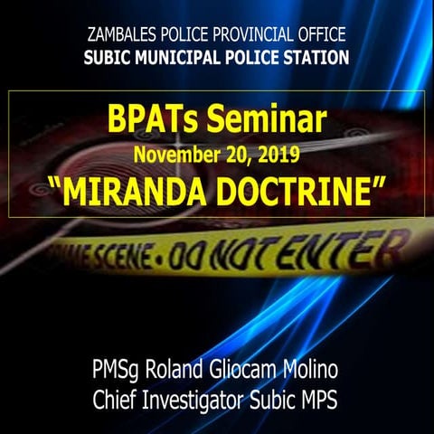 BPATs Seminar Miranda Doctrine.pptx