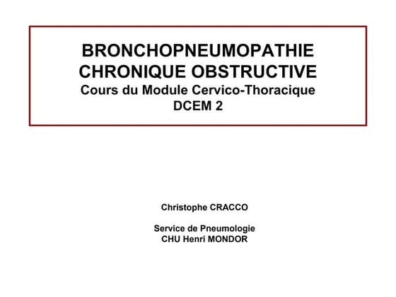 Breakout 1.3 The Implementation of a COPD Discharge Care Bundle: Why ...