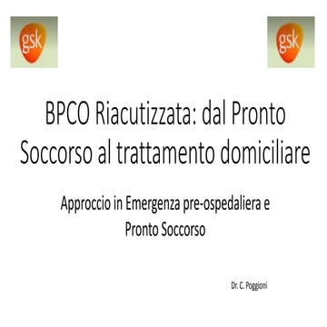 Bpco riacutizzata | PPT