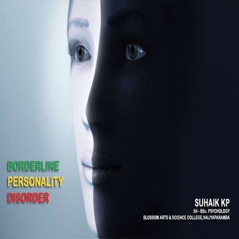 Borderline Personality Disorder | PPTX