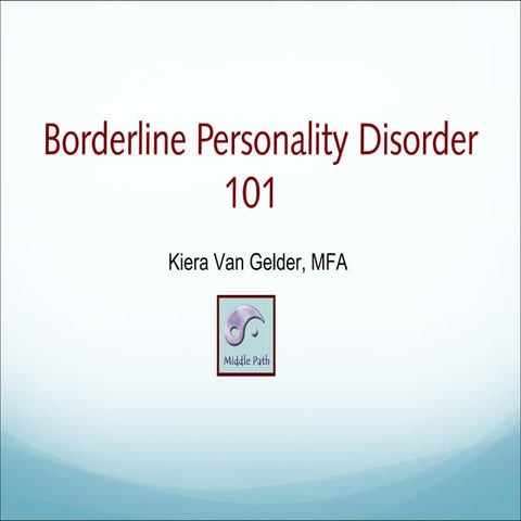 Bpd 101 | PPT