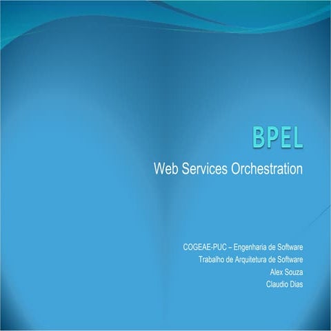 Arquitetura BPEL | PPT