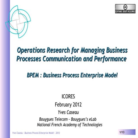 Managing Business Processes Communication and Performance | PPT