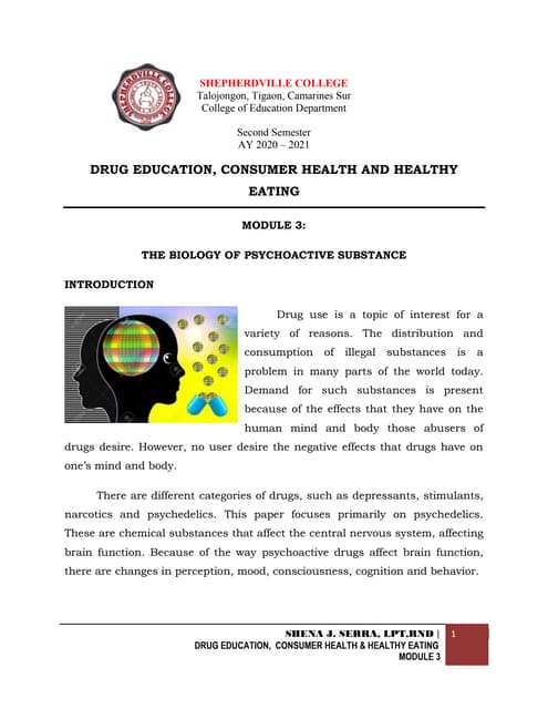 Prevention of substance use and abuse | PPTX