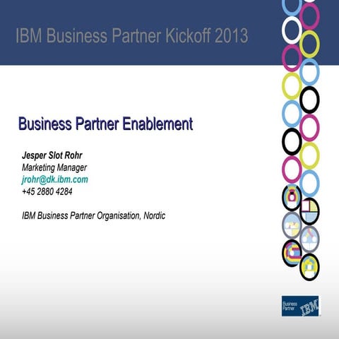 IBM Business Partner Eablement kick off | PPT