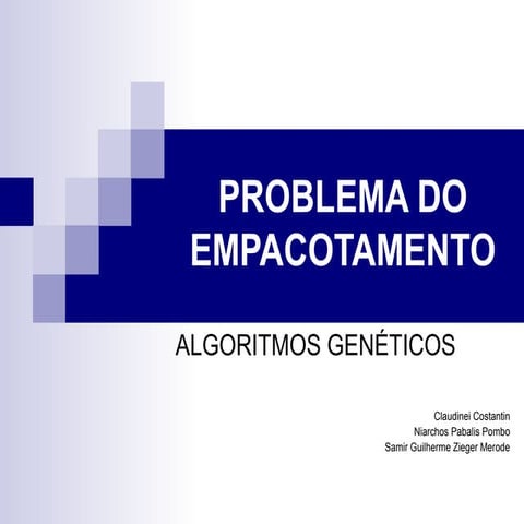 Algoritmos Genéticos | PDF