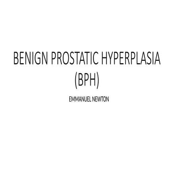 Management of benign prostatic hyperplasia.pptx