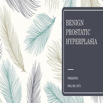 Bph presentation | PPTX