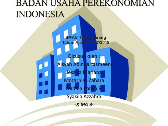 EKONOMI - XI Materi Badan Usaha dalam Perekonomian Indonesia.pptx