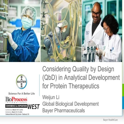 Considering Quality by Design (QbD) in Analytical Development for ...