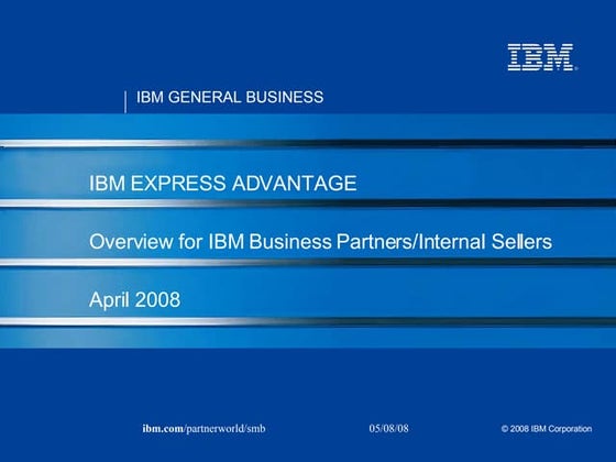 International Business Machine (IBM) | PPTX | Information Services Industry | Industries