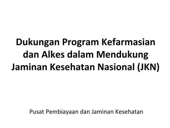 Buku Panduan Praktis BPJS Kesehatan - Program Rujuk Balik (PRB) | PDF