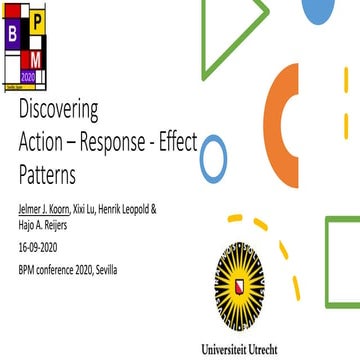 Discovering Action-Response-Effect Patterns | PPT
