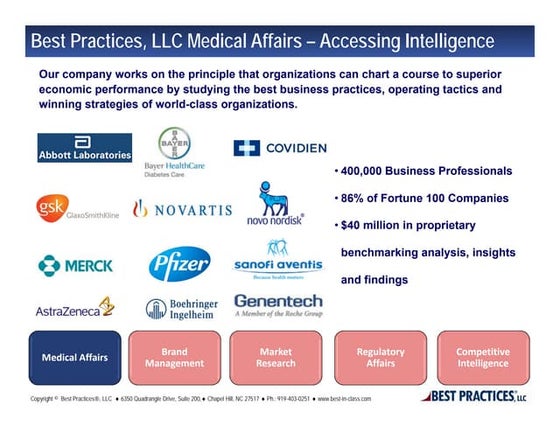 Medical Affairs | PPT