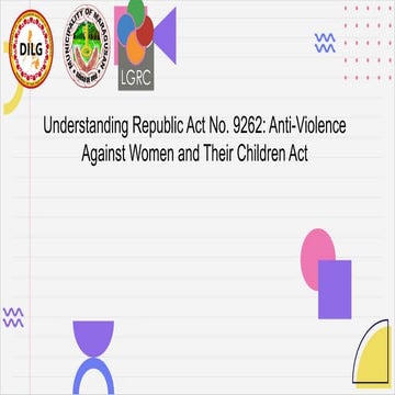 DILG Davao de Oro Primer on Barangay Protection Order.pptx