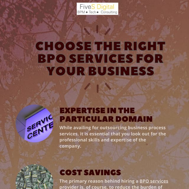 Choose the right BPO services for your business | PDF