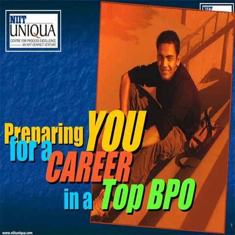 Bpo Training @ Niit Uniqua | PPT