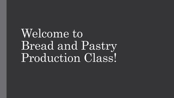 bread and pastry curriculum guide senior high school | PDF | Cooking ...