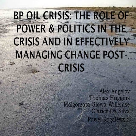 Bp Oil Crisis | PPT