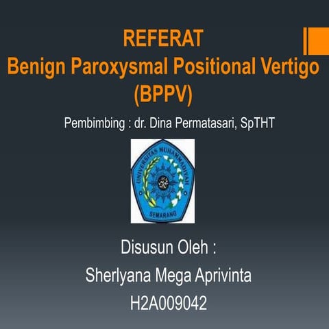 Bppv | PPTX