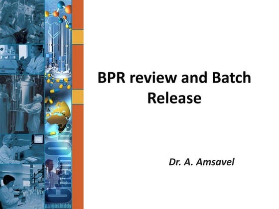 BMR (Batch Manufacturing Record) | PPTX | Pharmaceutical Industry ...