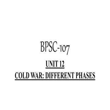 bpsc-107 unit 12 . pptx important notes | PPT