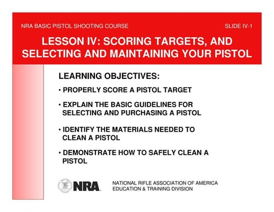 Fundamentals Of Pistol Marksmanship | PPT | First Aid | Injuries