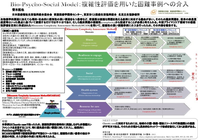 BPS（生物心理社会）モデル ポートフォリオ
