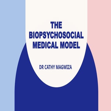 Comprehensive Overview of the Biopsychosocial Medical Model in Mental ...