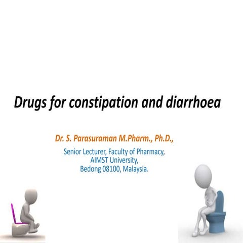 Drugs for constipation | PPTX