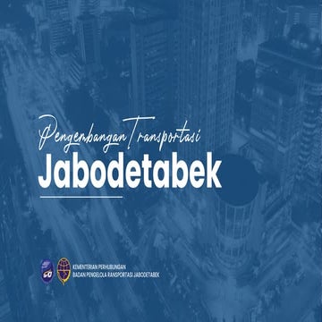 BPTJ 2024.01.23 Lanjutan Koordinasi Integrasi Transportasi Jabodetabek ...