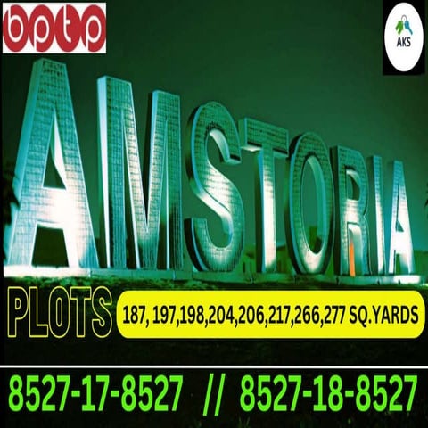 BPTP AMSTORIA PLOTS HI PLOTS NEW BOOKING DWARKA EXPRESSWAY GURGAON ...