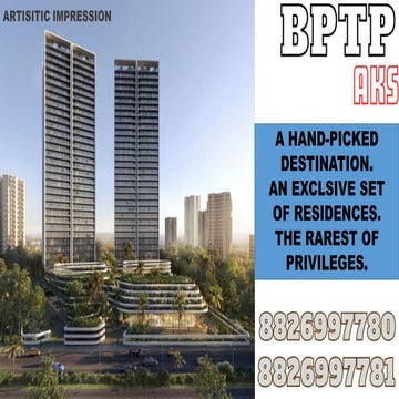 BPTP LTD. Launching Soon Ultra Luxury Living Sector 37D Gurgaon Dwarka ...