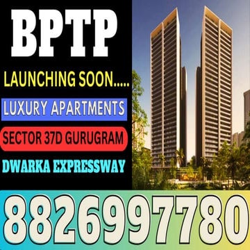 Launching Soon BPTP LTD Iconic Twin Towers Podium +31 Floor Best Deal ...